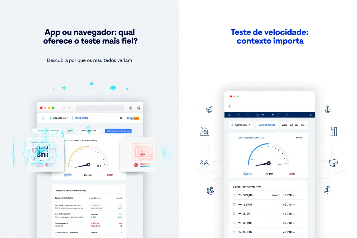 Testes de Velocidade: Navegador ou App? Entenda a Diferença