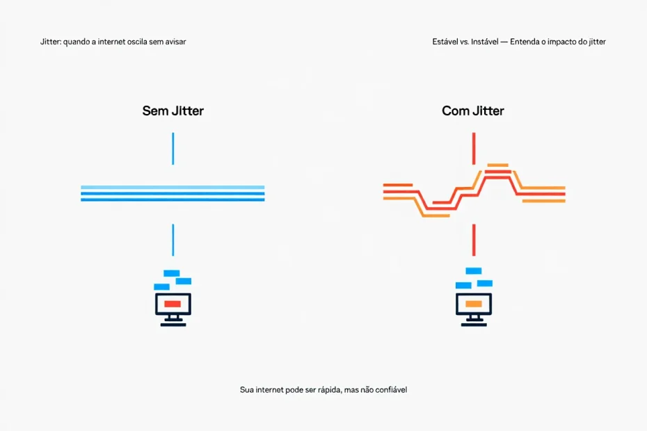Jitter e os Impactos da Oscilação na Qualidade da Conexão